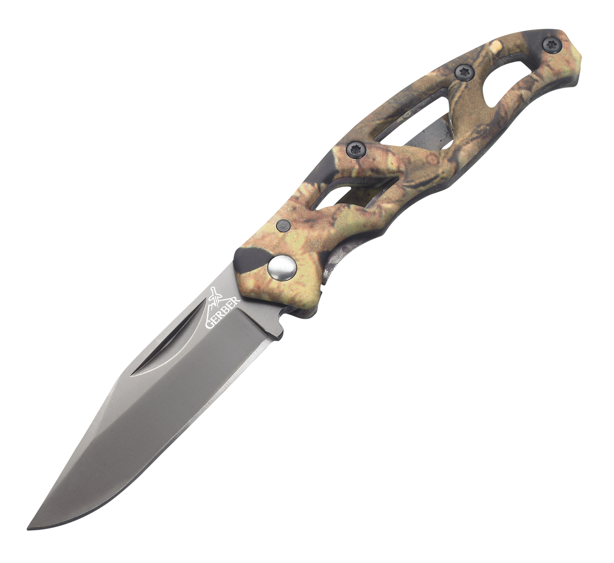 Gerber Paraframe Mini Camo Folding Blade Knife | Bass Pro Shops